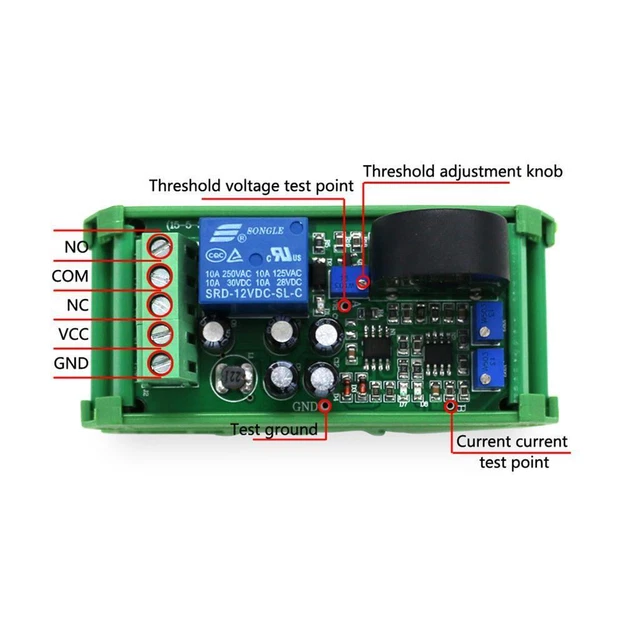 20a Current Sensor Current Sensor Module Current Detection Sensor