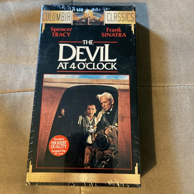 THE DEVIL AT 4 OClock VHS Movie Vintage 1994 Closed Captioned NOS ...