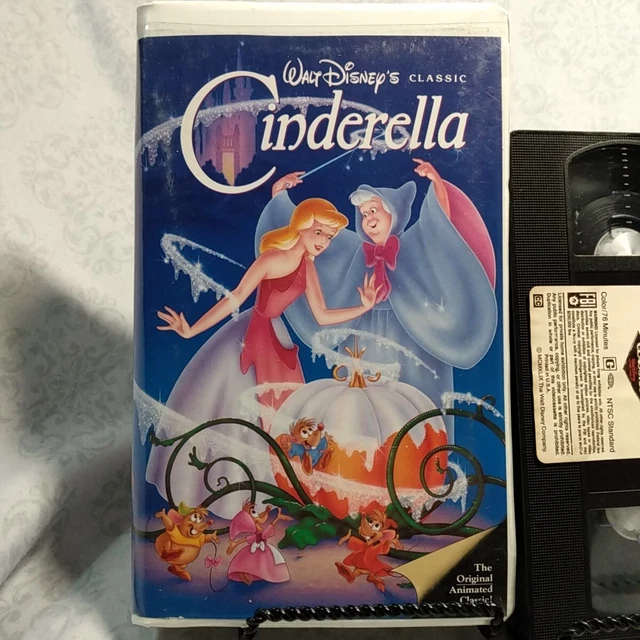 CINDERELLA VHS (Clamshell) Walt Disney’s Classic £7.99 - PicClick UK