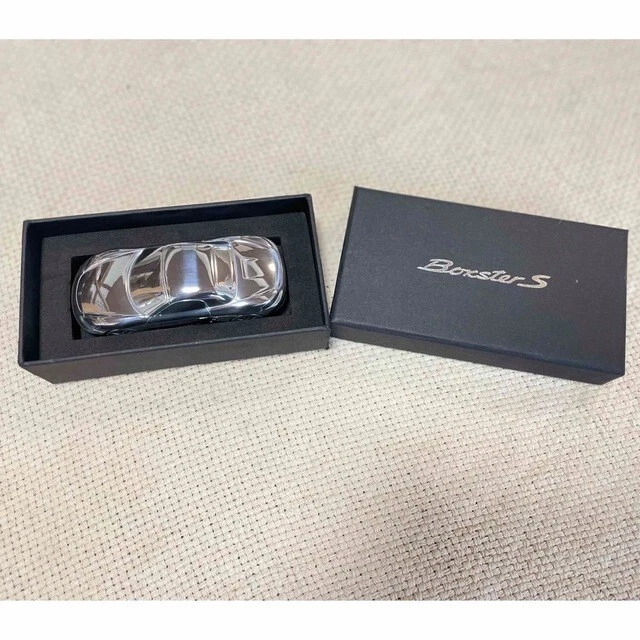 PORSCHE 718 BOXSTER S Chrome model scale 1:43 Paperweight ornament EUR ...