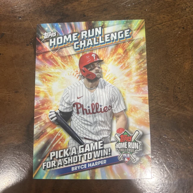 BRYCE HARPER Home Run Challenge 2024 Topps Series 1 HRC-18 Phillies EUR ...