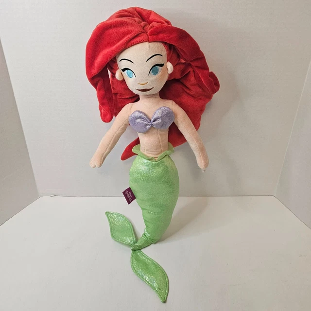 DISNEY PRINCESS ARIEL Little Mermaid Plush Stuffed Animal Toy £15.15 ...