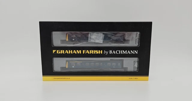 DCC SOUND GRAHAM FARISH N Gauge 371-876DS Class 108 2 Car DMU BR Blue £ ...