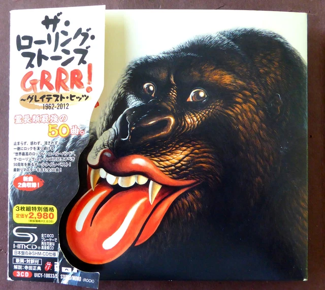 ROLLING STONES GRRR! 3 SHM CDs JAPAN DELUXE EUR 85,00 - PicClick FR