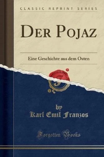 KARL EMIL FRANZOS Der Pojaz (Poche) EUR 51,97 - PicClick FR