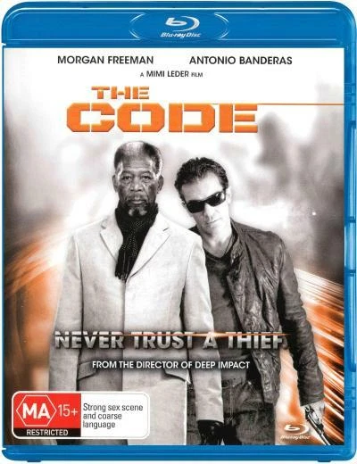 THE CODE BLU-RAY NEW (Region B Australia) Morgan Freeman Antonio ...