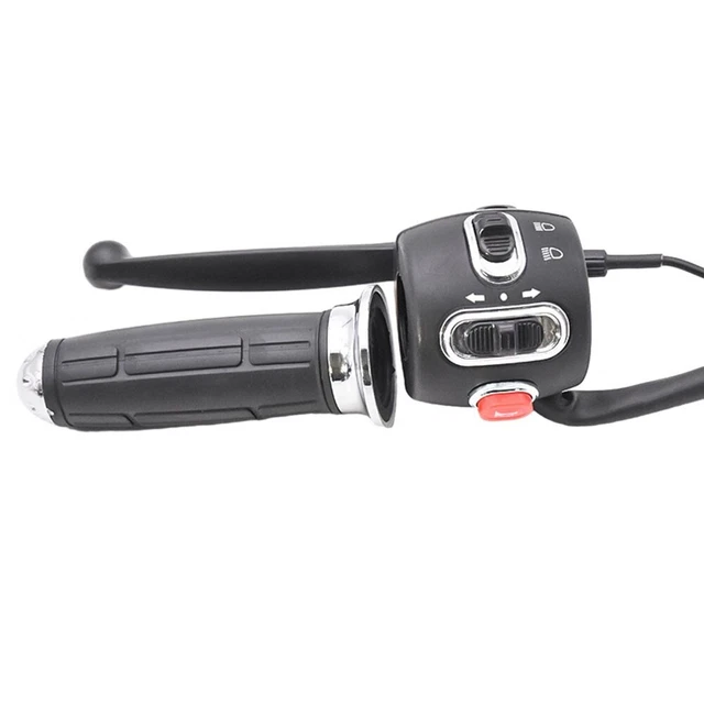 ACC L RATEUR DE SCOOTER de v lo lectrique am lior avec phare et klaxon d EUR 24,84 - PicClick FR