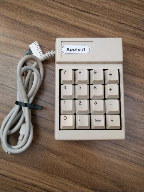 VINTAGE APPLE II/II+/IIE Numeric Keypad - Fantastic Condition! EUR 45 ...