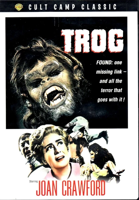 TROG - DVD - Joan Crawford / Michael Gough / Freddie Francis - Horror ...