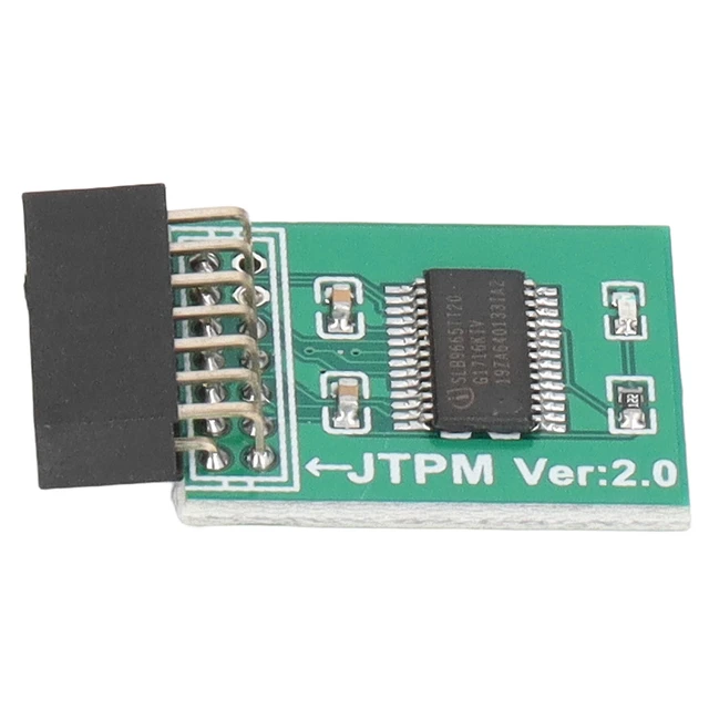 FOR MSI TPM 2.0 Module 14 Pin LPC Interface TPM Module Board For Win11 ...