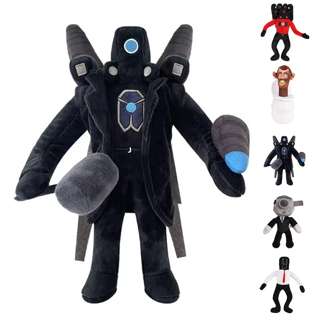 SKIBIDI TOILET PLUSH Toy Speakerman Titan Cameraman Stuffed Doll ...