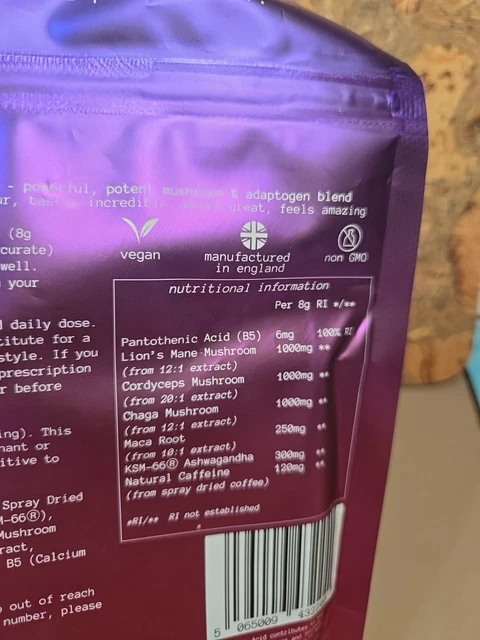 SPACEGOODS RAINBOW DUST Coffee Flavour Flavored 30 Serving New Sealed £ ...