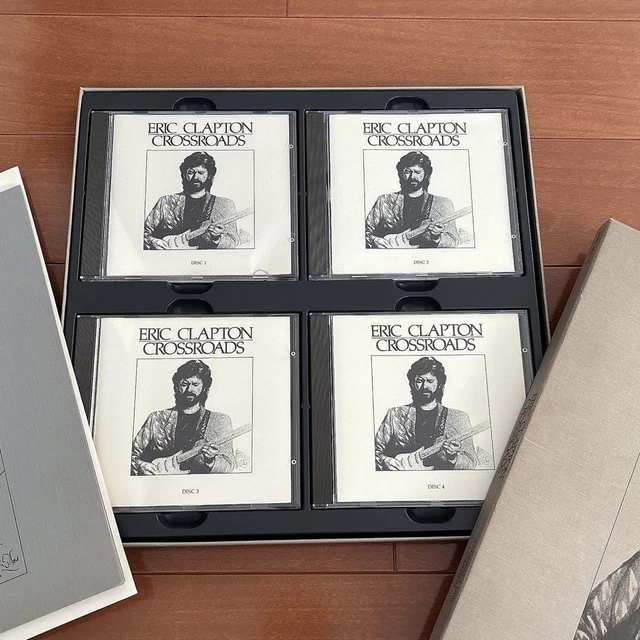 ERIC CLAPTON CROSSROADS 4CD Box Set 25th Anniversary Japan Edition ...