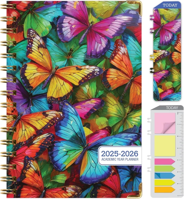 HARDCOVER ACADEMIC YEAR 2025-2026 Planner: (June 2025 through July 2026 ...
