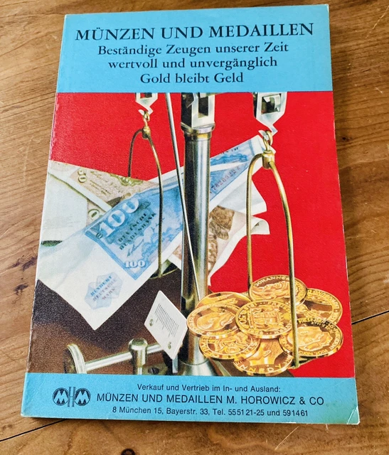 MÜNZEN UND MEDAILLEN Katalog 1970-1972 Horowicz & Co EUR 7,00 - PicClick DE