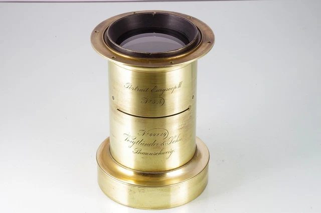 1983 VOIGTLANDER & SHON BRAUNSWEIG PORTRAIT EURYSCOP III Nº5a PETZVAL ...