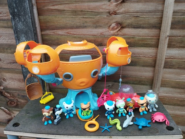 OCTONAUTS OCTOPOD PLAYSET/GUP b red shark sea creatures figures peso ...