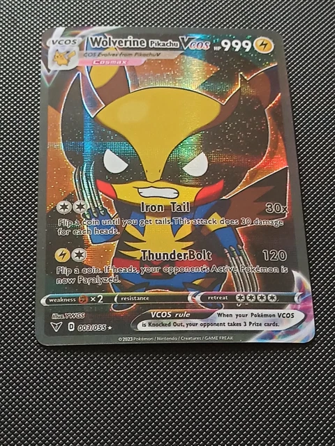 CHOPPER ONE PIECE Luffy Pikachu Pokemon Cosplay Carte Card New Holo ...