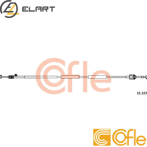 CABLE MANUAL TRANSMISSION 92.11.3275 FOR FIAT FIORINO/Box/Body/MPV 1.4L ...