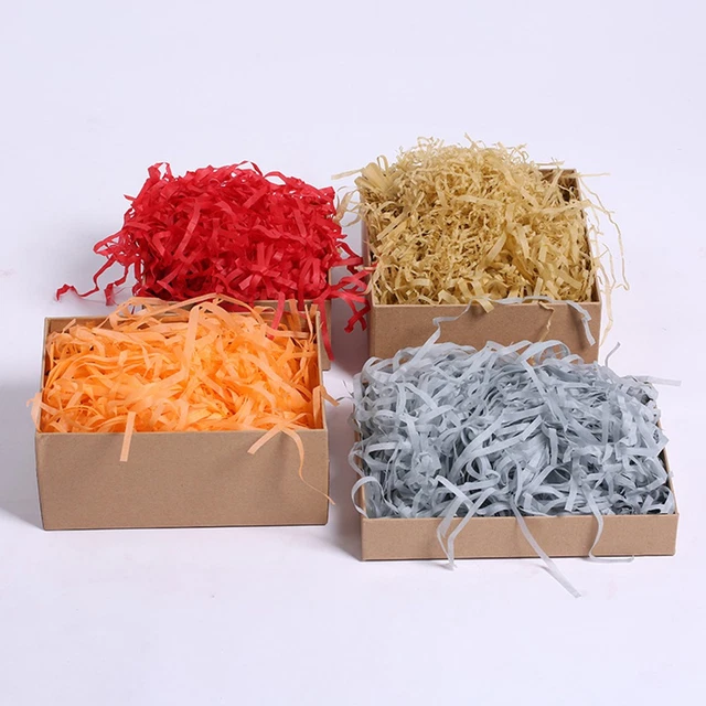 BOX STUFFING PACKAGING Filler Hamper Basket Shredded Paper Grass $15.27 ...