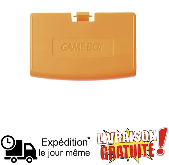 GAME BOY CACHE batterie orange pièce remplacement rétro gaming gba EUR ...