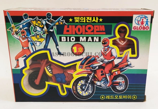 POWER RANGERS BIOMAN Super Sentai Bootleg Ko Moto Figure Robot Globo ...