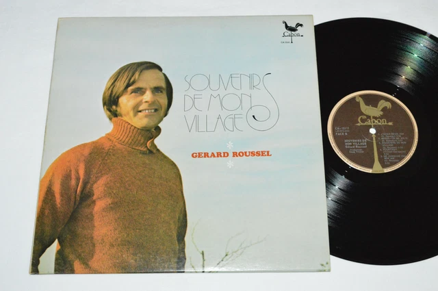 GERARD ROUSSEL SOUVENIRS de mon Village LP Capon Records Canada French ...