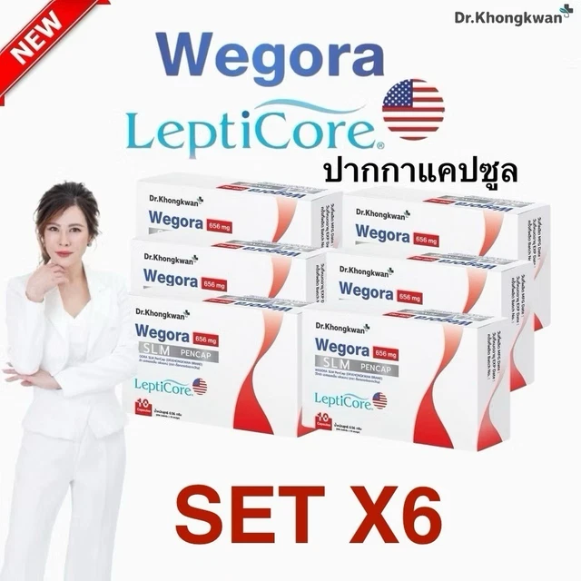 6X WEGORA DR.KHONGKWAN Lepticore SLM PenCap Balanced Wellness Premium ...
