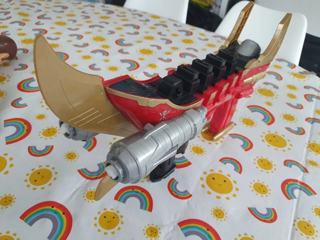 WORKING BANDAI POWER Rangers Super Mega Force Blaster Pirate Ship ...