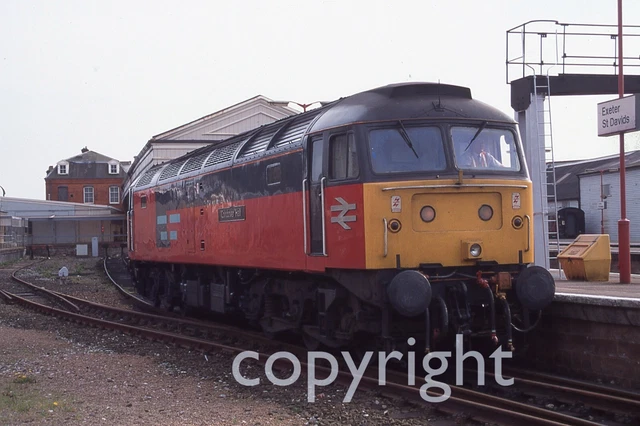 ORIGINAL DIESEL RAILWAY 35mm Slide 47784 Exeter St Davids 1995 £1.25 ...