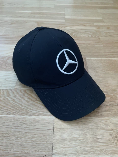 GENUINE MERCEDES F1 Formula 1 Cap Lewis Hamilton Black Cap - Excellent ...