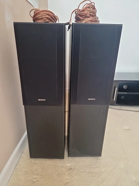 SONY SPEAKER SYSTEM Model SS-176E. Floor Standing Speakers £21.52 - PicClick UK
