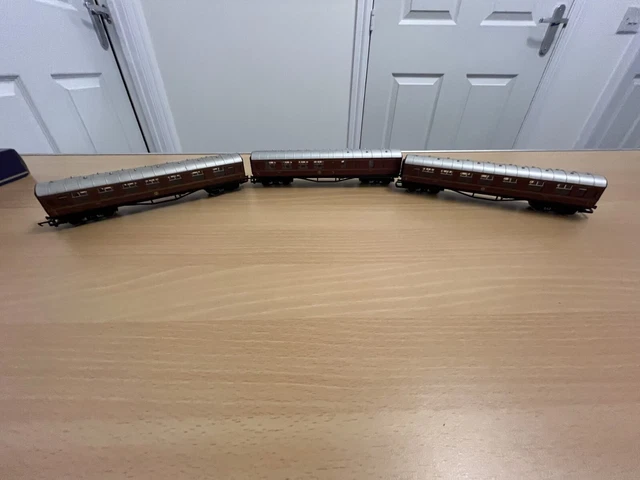 HORNBY 00 GAUGE LMS Coaches R433 x2 & R434 x1. suit Lima Bachmann £25. ...