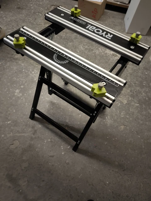 RYOBI WERKBANK RWB03 Mobiler Arbeitstisch Spanntisch £21.36 - PicClick UK