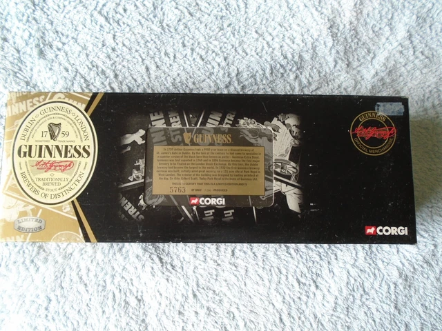 CORGI MODEL.GUINNESS.LEYLAND SUPER Comet With Trailer & Vats. £24.50 ...