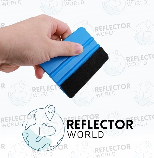 3M VINYL WRAP Squeegee Applicator Wrapping Sign Decal Tool Felt Edge £2 ...