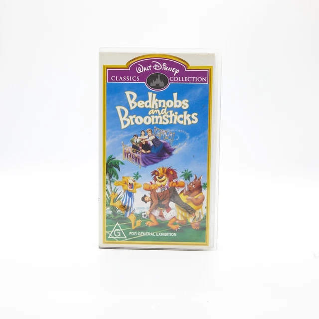 BEDKNOBS AND BROOMSTICKS - Walt Disney - VHS - 1992 $10.00 - PicClick AU