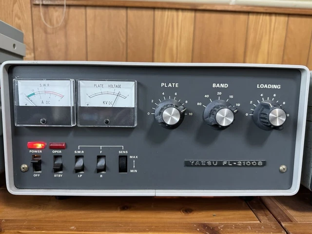 YAESU FL-2100B LINEAR amplifier as is £814.01 - PicClick UK