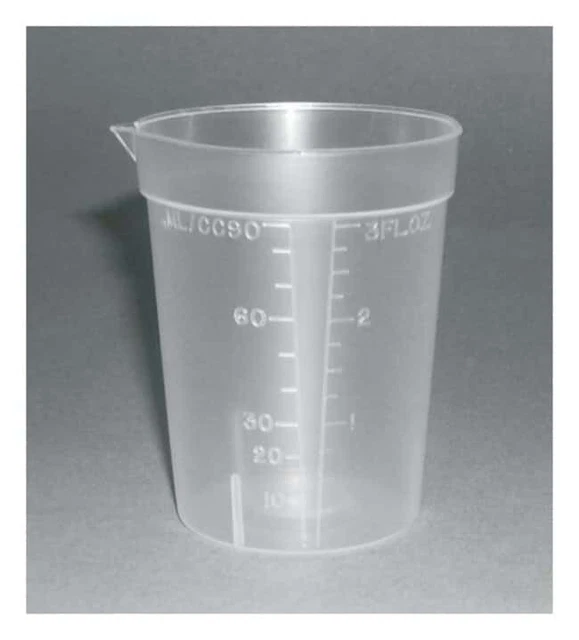 THERAPAK® 74850 BEAKER-STYLE Collection Cup with Pour Spout, 180 mL ...