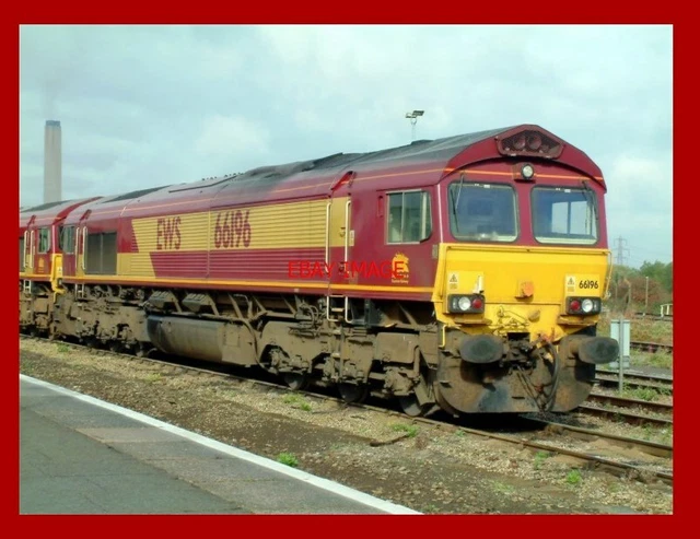 PHOTO CLASS 66 Loco No 66196 £1.65 - PicClick UK