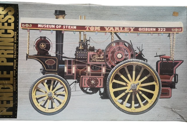 BANDAI PENDLE PRINCESS Garrett 1919 Steam Traction Engine Unbuilt Kit ...
