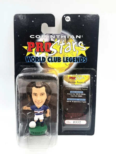 PROSTARS LIMITED EDITION Corinthians World Club Legends Trevor Francis ...