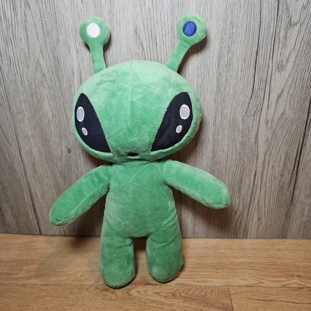 IKEA AFTONSPARV ALIEN Green Plush Soft Toy Comforter 10 Inches Cute Space UFO £15.99 - PicClick UK