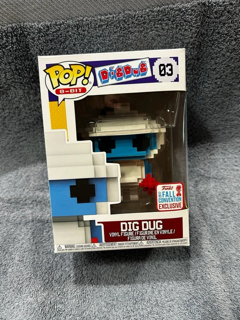 FUNKO POP 'VIDEO Games' DIG DUG 8-BIT Vinyl Figure #03 2017 Fall ...