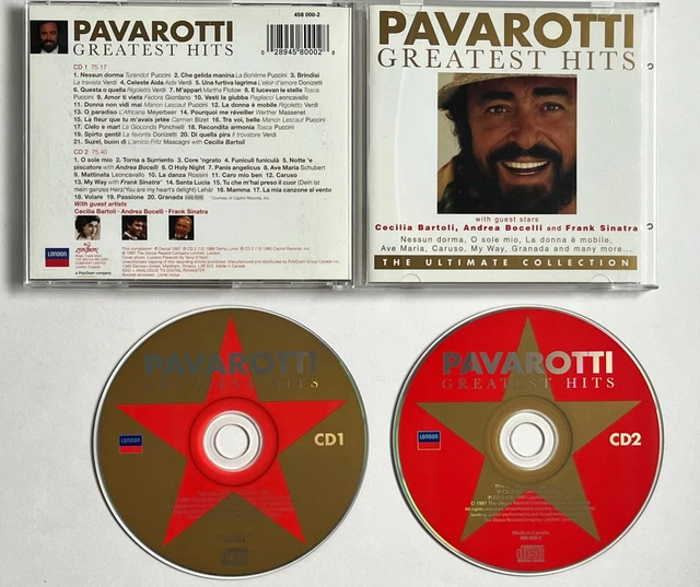 PAVAROTTI WITH GUEST Stars - Greatest Hits The Ultimate Collection 485 ...