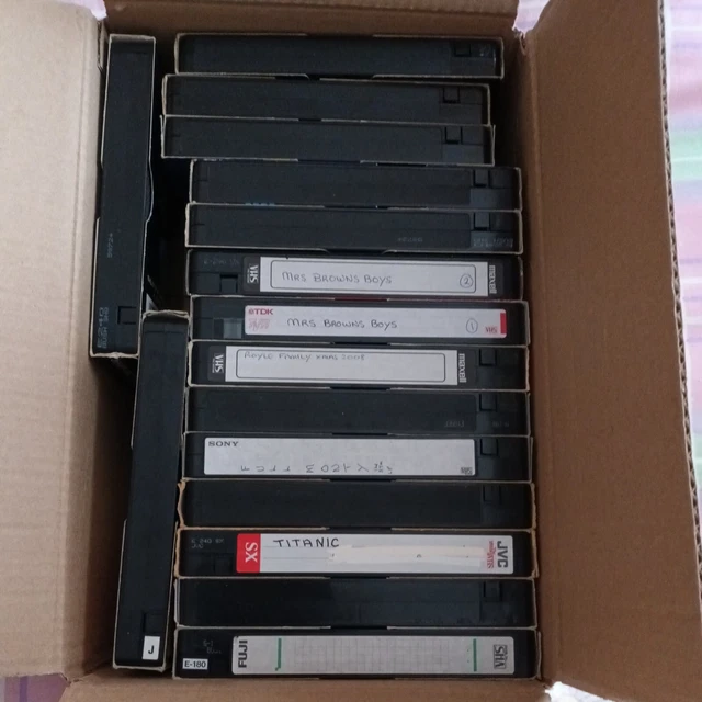 PRE-RECORDED VIDEO TAPES X 15 £6.00 - PicClick UK