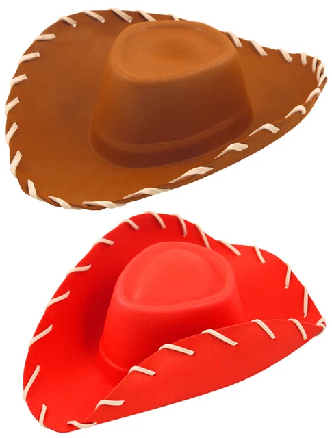 COWBOY HAT WOODY Jessie Toy Story Cowgirl Children Fancy Dress Costume ...