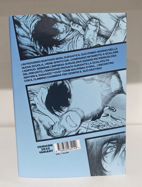 THE CLIMBER 1 Variant Limited Napoli Comicon 2025 Sakamoto EUR 24,90 - PicClick IT