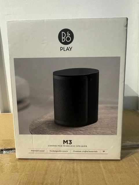 BANG & OLUFSEN Beoplay M3 Speaker WiFi Bluetooth, Black - Brand New ...