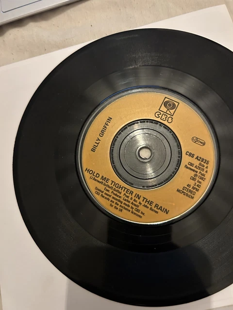 BILLY GRIFFIN - HOLD ME TIGHTER IN THE RAIN/UNDERSTAND - 7 inch Record ...